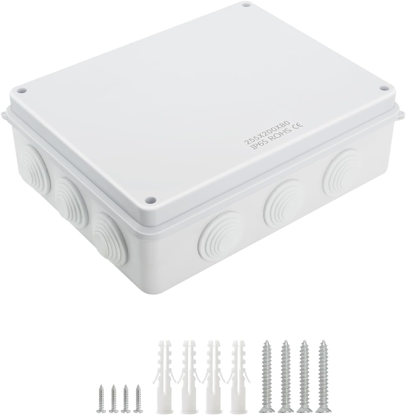 Amazon.com: 7"x5"x1.5" OUTDOOR CABLETEK ENCLOSURE PLASTIC GRAY CASE ...