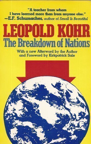 Amazon.co.jp: Breakdown of Nations : Kohr: 洋書