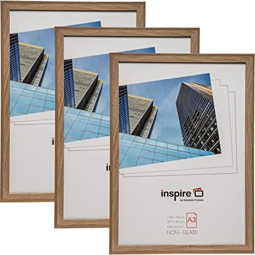 Hampton Frames SORBONNE A3 (30x42cm) Oak Effect Picture Poster Photo ...