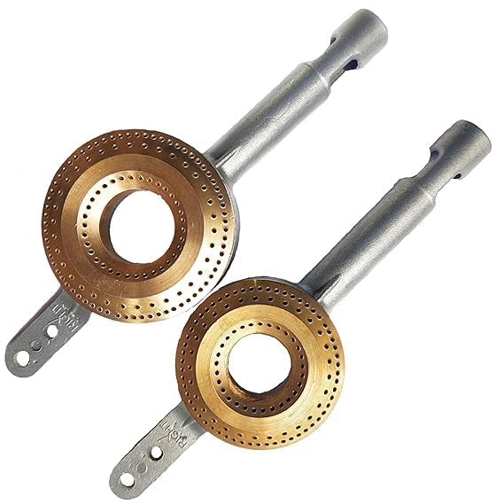 Regular Gas Stove Burner Large and Small Cap and Bottom Set - Mostly ...