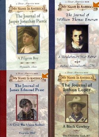 Dear America My Name Is America 4 Book Set: Various Authors: Amazon.com ...