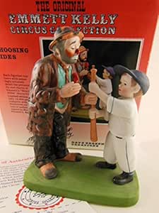 Emmett Kelly Figurine Original Circus Collection EK622 Choosing Sides ...