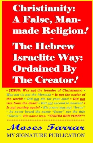 Christianity: A False, Man-made Religion! The Hebrew Israelite Way ...