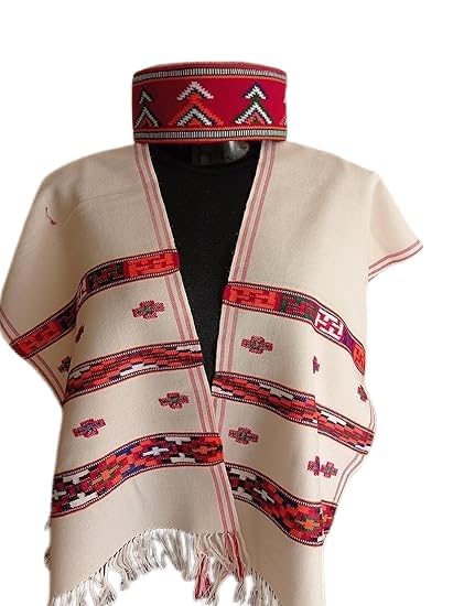 Buy Himachalee Unisex Stole for Felicitation | Elegant Off White Stole ...