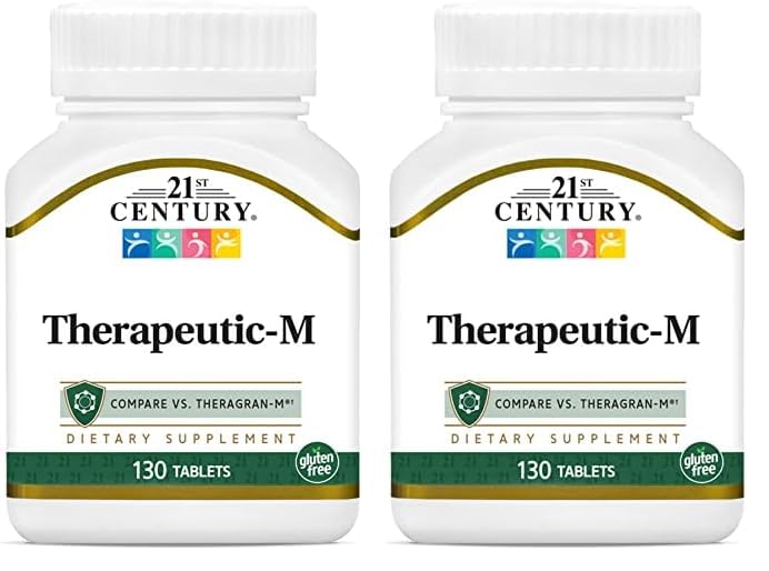 Amazon.com: 21st Century Therapeutic M Tablets 130 Count (Pack of 2 ...
