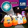 Amazon.com: Holidayana Halloween Inflatables Large 11 ft Costumed Candy ...