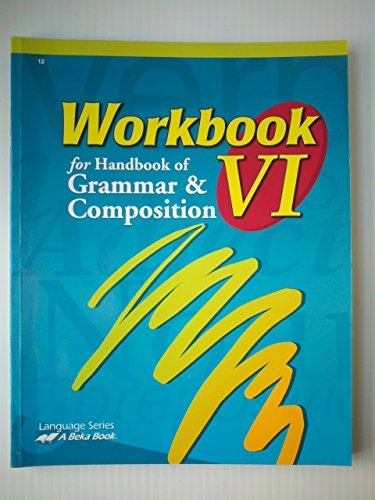 Workbook VI for Handbook of Grammar & Composition: Books - Amazon.ca