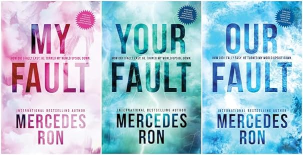 Culpable Series 3 Books Set by Mercedes Ron - My Fault, Your Fault, Our ...