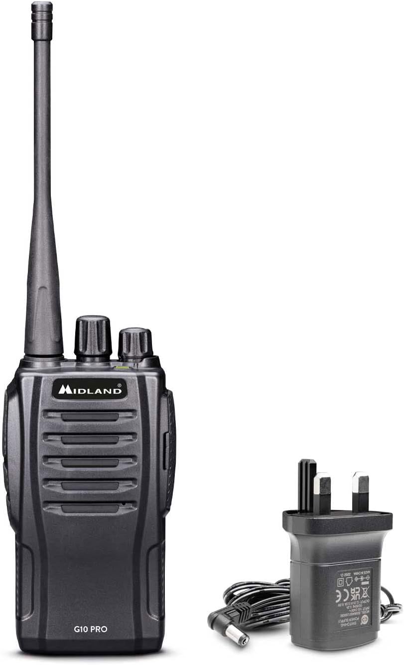 Midland - Walkie Talkie G10 PRO, 32 PMR446 Channels, License-Free, 12Km ...