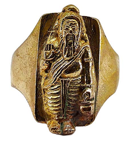 Buy Shruthi Traders Panchaloham/Panchadhatu Ring of Agathiyar3001 (14 ...