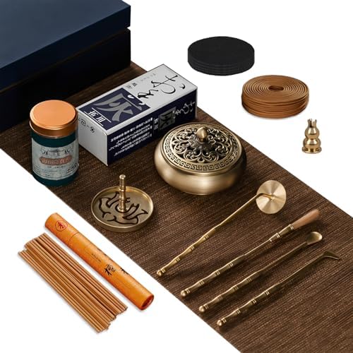 Amazon.com: TUDMOEOL Powder Incense Burner Kit in Gift Box - Complete ...