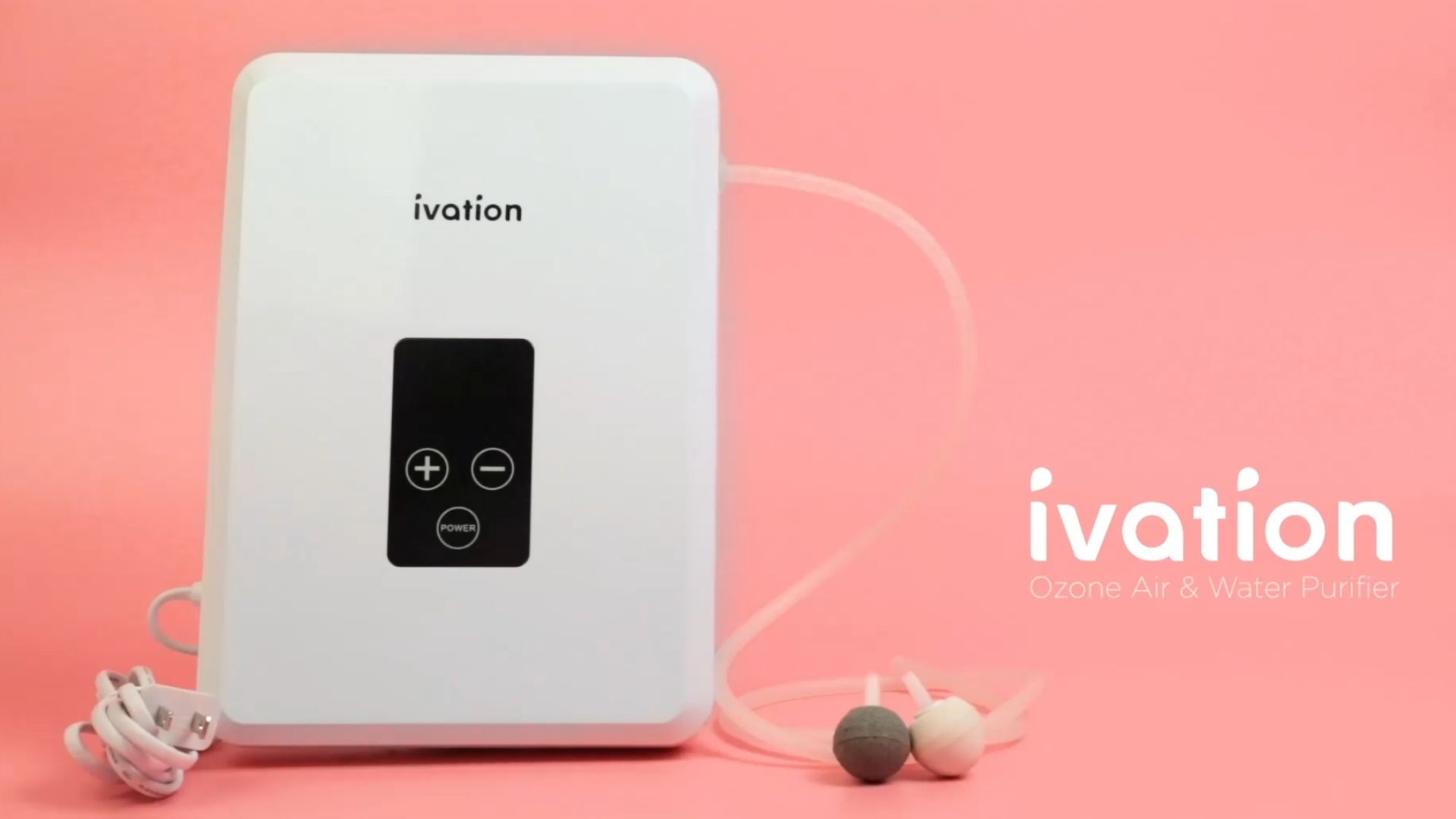 Watch Ivation Portable Ozone Generator 600mg/h 2 Diffuser Stones on ...