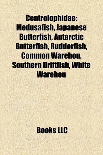 Centrolophidae: Medusafish, Japanese But : Llc, Books: Amazon.es: Libros