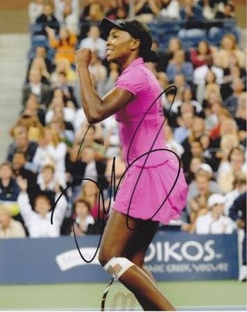 Autographed Venus Williams Photograph - 8x10 - Autographed Tennis ...