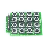 A Set of 2 (4x4) Matrix Button Keypad(Tactile Switch) for Arduino & Raspberry Pi : Amazon.in ...