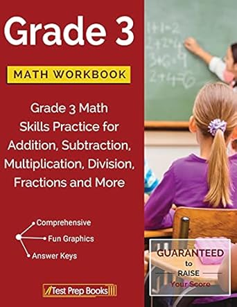 Grade 3 Math Workbook: Grade 3 Math Skills Practice for Addition ...