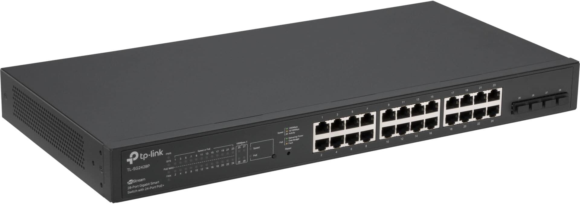 NETGEAR PoE Switch 24 Port , Gigabit PoE+ Smart Managed Switch 19 Zoll ...