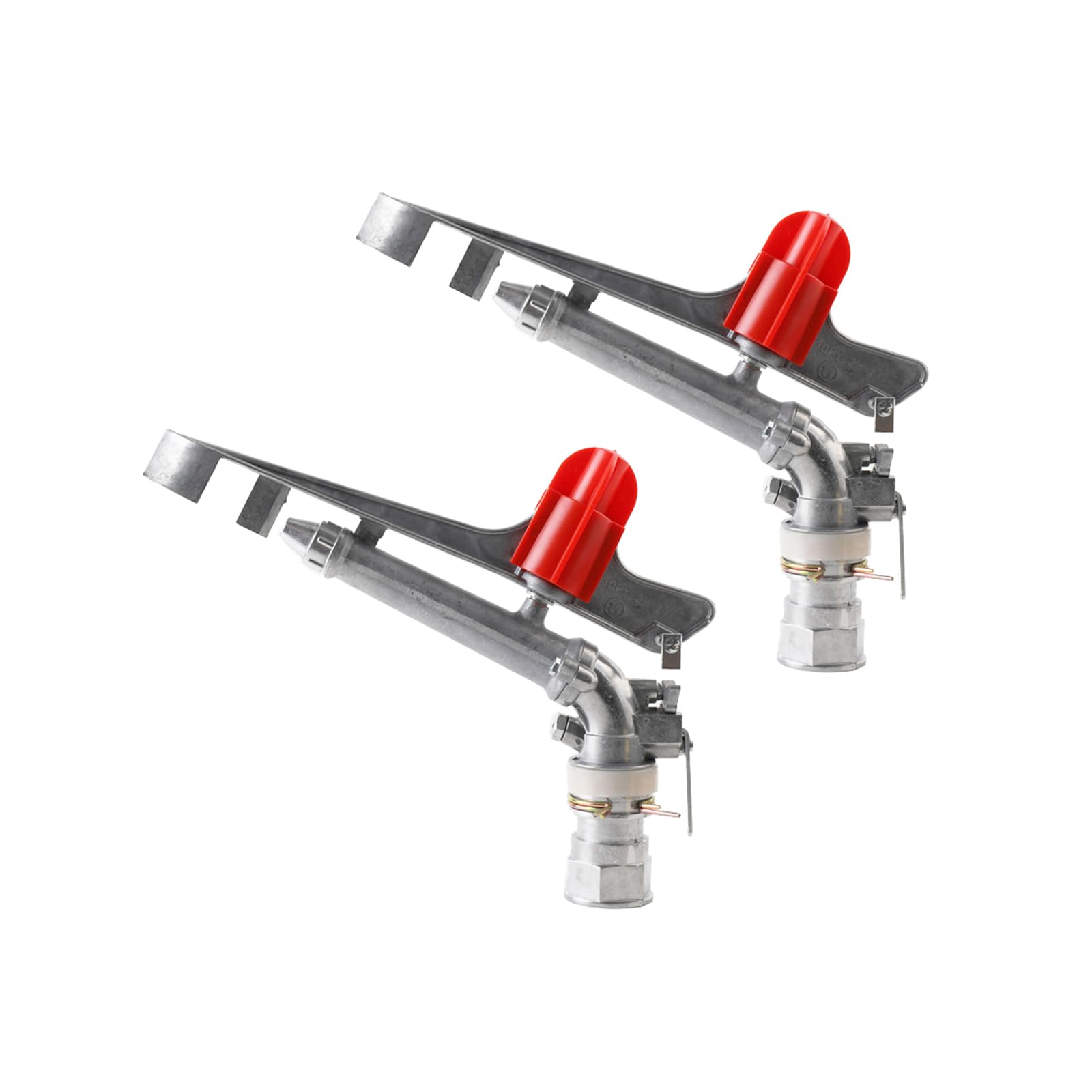 Amazon.com : MECUTP 2 Pack 1.5 inch Lawn Sprinkler, 360 Degree ...