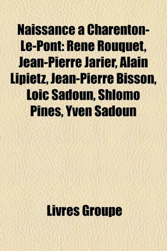 Naissance Charenton-Le-Pont: Ren Rouquet, Jean-Pierre Jarier, Alain ...