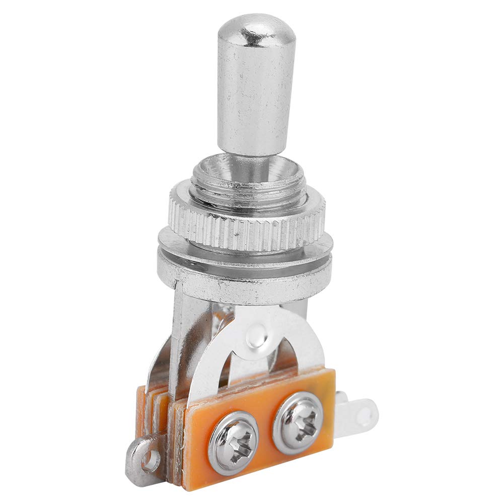 Snapklik.com : Guitar 3 Way Switch Metal Electric Guitar Toggle Switch Selector Chrome Guitar ...