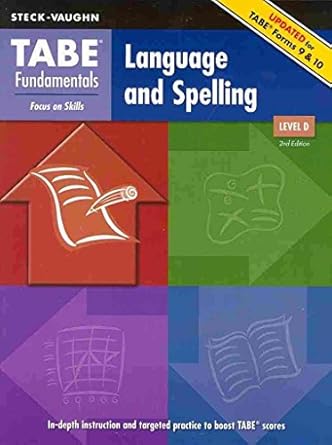 Language and Spelling, Level M (Steck-Vaughn TABE Fundamentals): Steck-Vaughn: 9781419053535 ...