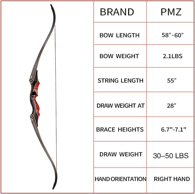 PMZ Archery 60" Coral Snake B...B0BFQLZ57D | Encarguelo.com