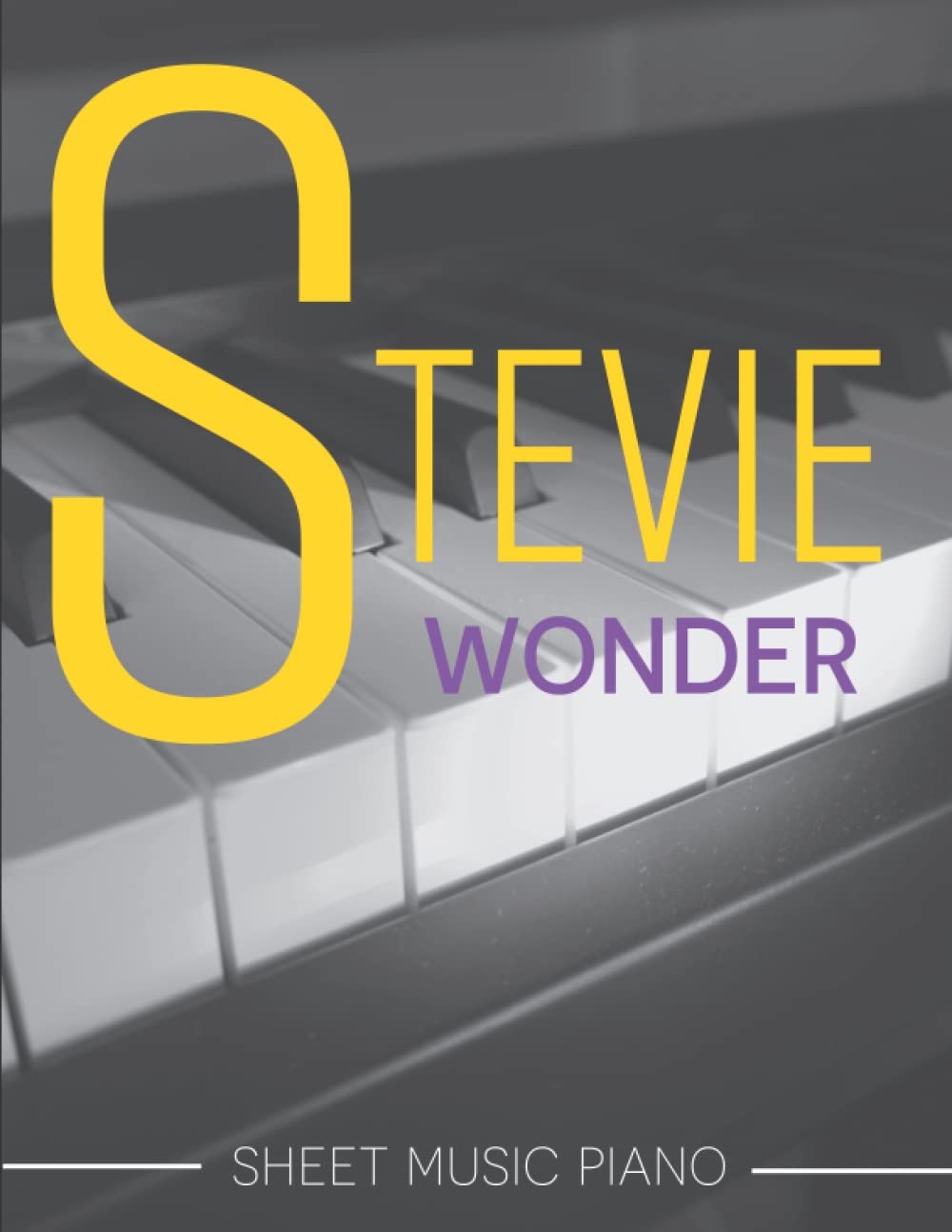 Amazon.com: Stevie Wonder Sheet Music Piano: A Collection Of 14 Songs ...