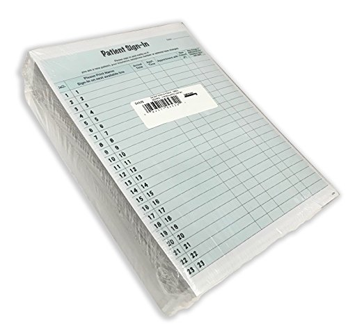 Snapklik.com : Tabbies Patient Sign-in Peel Off Label Forms, 8-1/2 X 11 ...