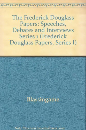 Amazon.com: The Frederick Douglass Papers: Volume 1, Series One ...