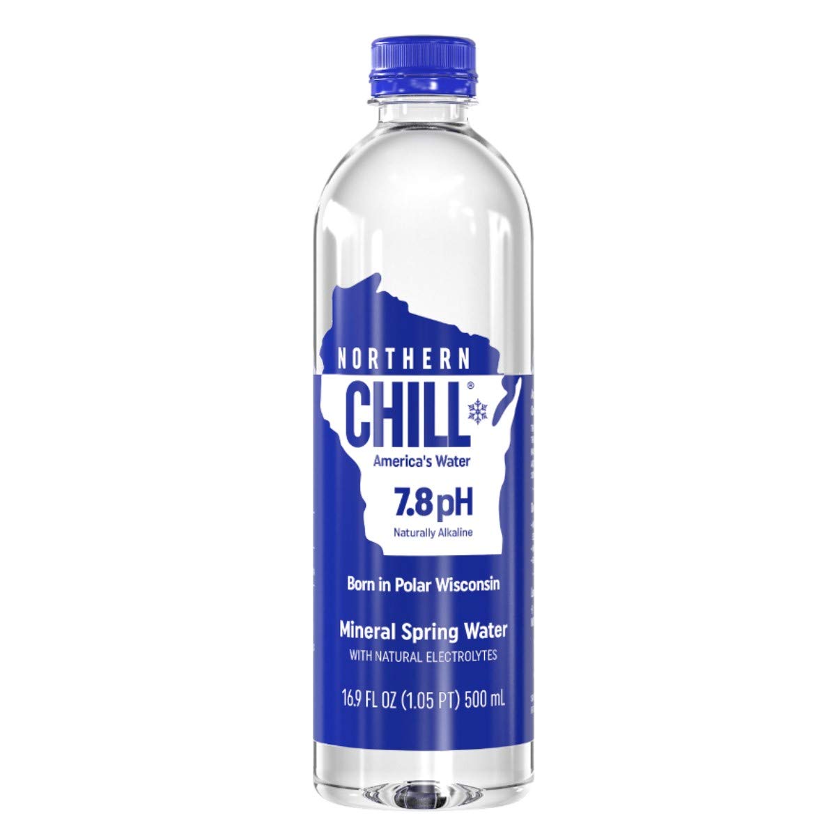 Northern Chill, 16.9oz, 12 pack, Naturally Alkaline Mineral Spring ...