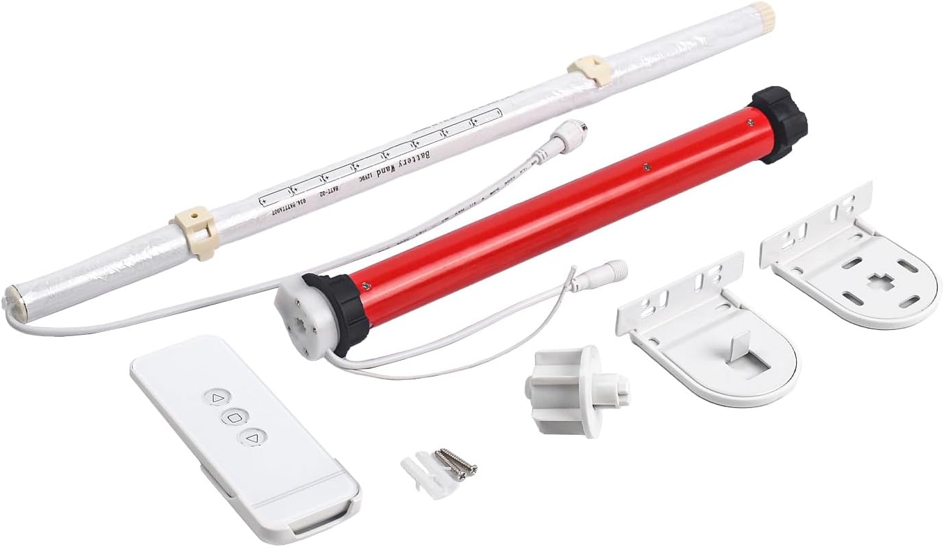 Amazon.com: 12V DC Volt AA Reloadable Tube/Wand Battery Powered Roller ...