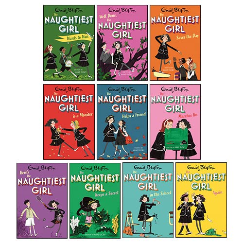 The Naughtiest Girl Complete 10 Books Collection Set By Enid Blyton ...