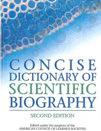 Concise Dictionary of Scientific Biography: Clark, C.E.: 9780684806310 ...
