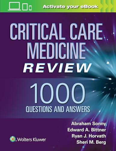 Critical Care Medicine Review: 1000 Questions and Answers | Amazon price tracker / tracking ...