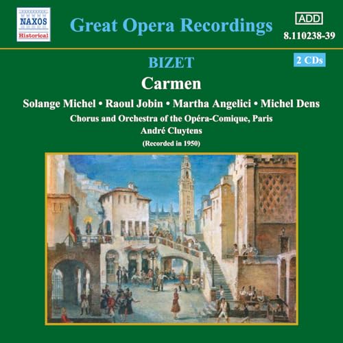 Play Bizet: Carmen (Michel, Jobin) (1950) by Raoul Jobin & Solange ...