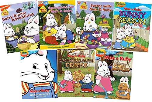 Ultimate Max & Ruby 8-DVD Nickelodeon Learning & Educational Collection ...