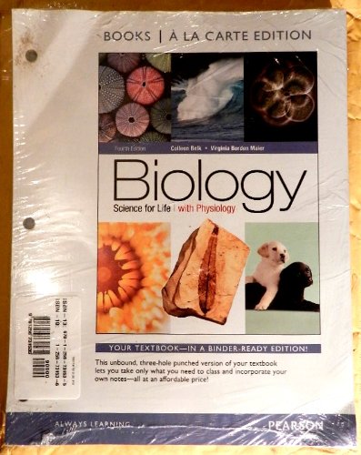 Biology: Science for Life - With Physiology (A La Carte Edition ...