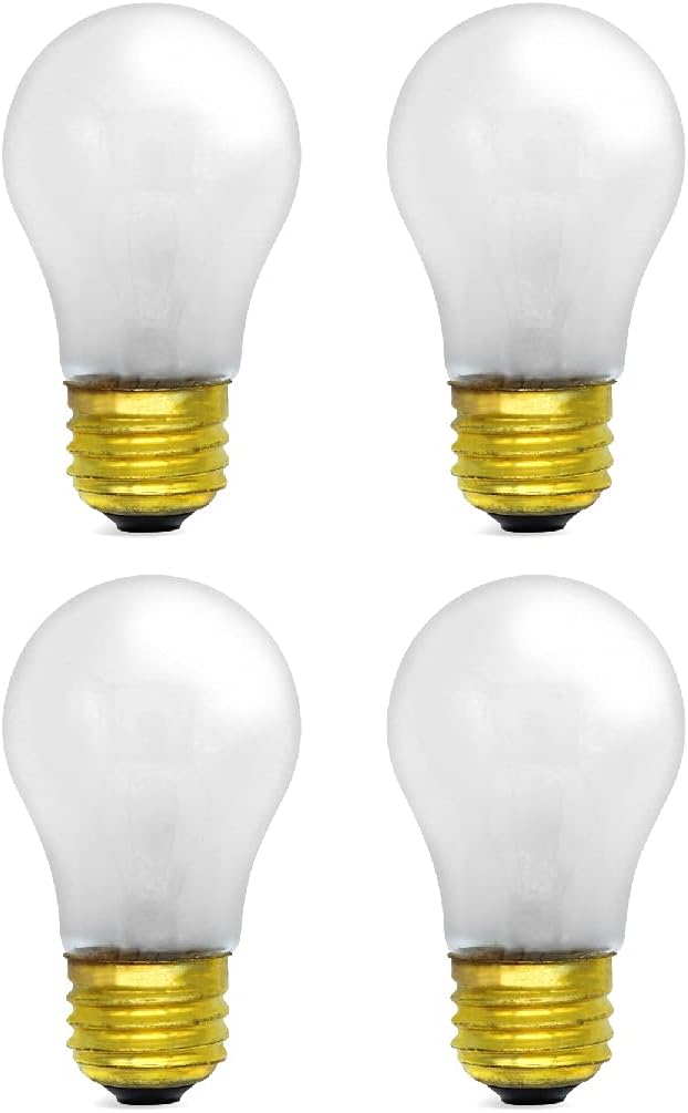 Jslinter 40 Watt Appliance Oven Light Bulb, High Temp, 120V Clear, 415 ...