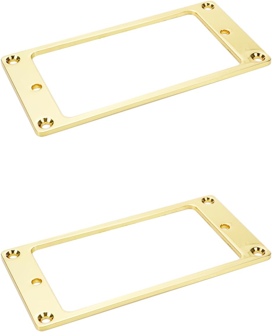 Amazon.com: Savagrow 2Pcs Guitar Pickup Brass Pickup Frame for Guitar ...