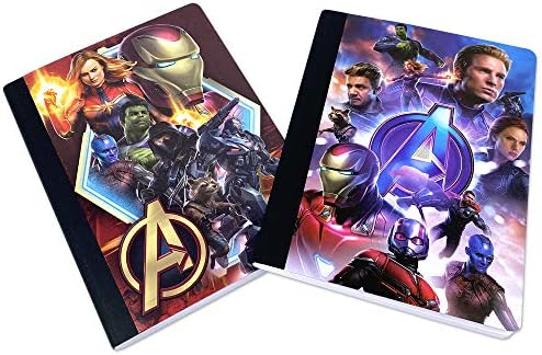 Amazon.com : Marvel Avengers Hero School Stationery Composition ...