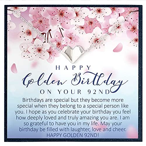 Amazon.com: 92nd Birthday Gift for Women Birthday Gift for 92 Year Old ...
