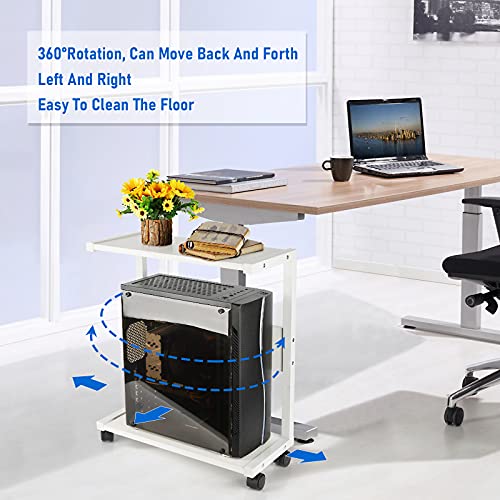 Snapklik.com : Liitrton Computer Tower Stand, PC Stand 2-Tier CPU Stand