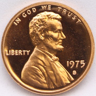 1975-S Lincoln Cent - Proof at Amazon's Collectible Coins Store