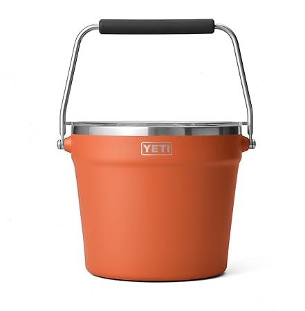 YETI Rambler Beverage Bucket, Double-Wall Vacuum Insulated Ice Bucket ...