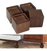 Amazon.com: FONDDI 3 Inch Stackable Bed Risers, Heavy Duty Square Leg ...