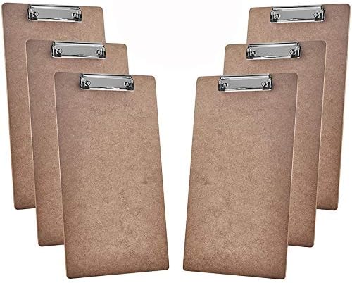 Acrimet Professional Legal Size Clipboard - Low Profile Clip, Hardboard ...
