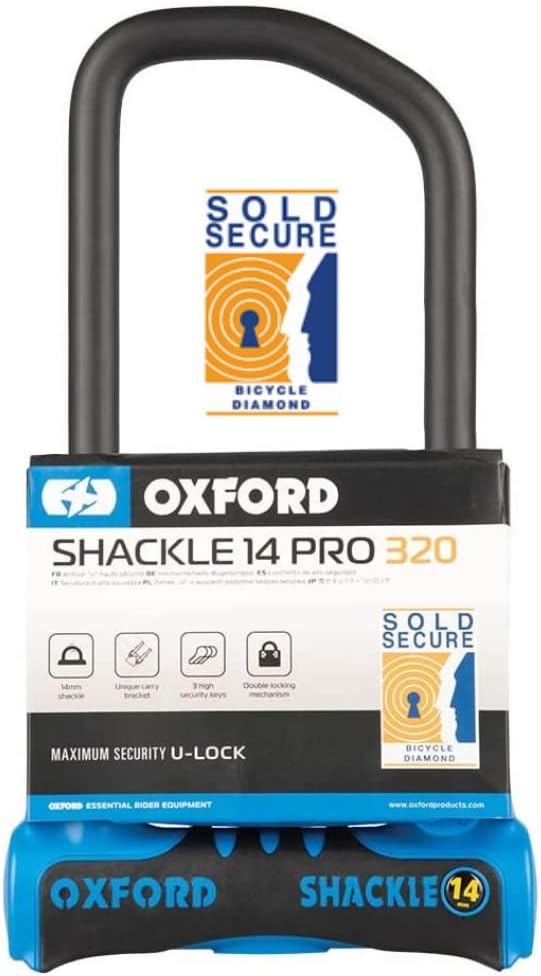 Squire Stronghold® D16 MAX D-Lock - Anti-Angle Grinder D-Lock - Maximum ...