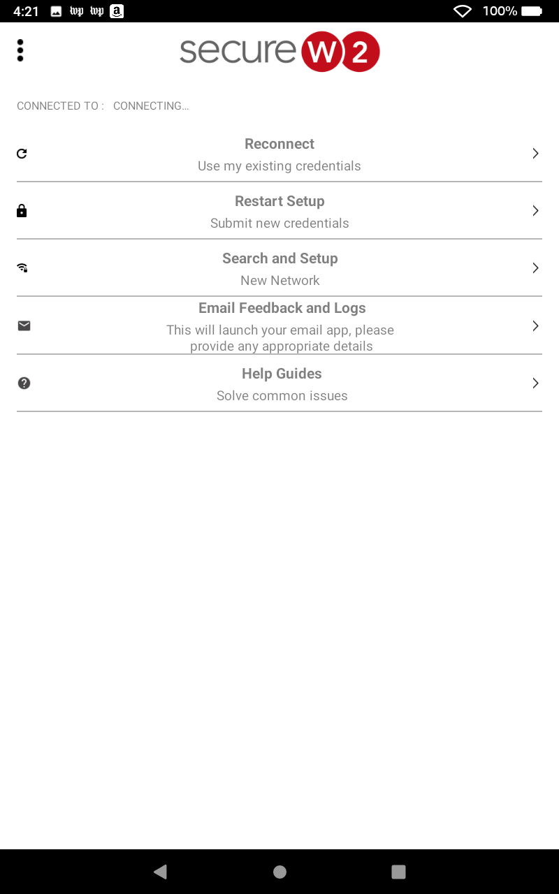 SecureW2 JoinNow MultiOS - App on Amazon Appstore