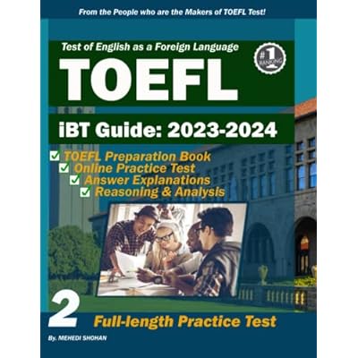 2023-2024 TOEFL iBT Guide: Authentic Practice Test, Australia | Ubuy