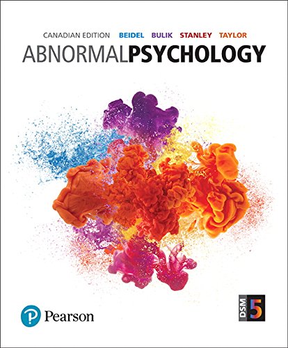 Revel - Print Offer - for Abnormal Psychology, First Canadian Edition ...